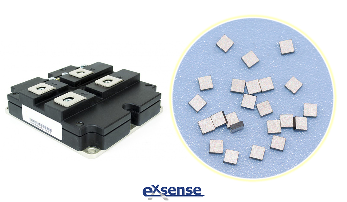 NTC thermistor chip and IGBT of Electric Power - Exsense